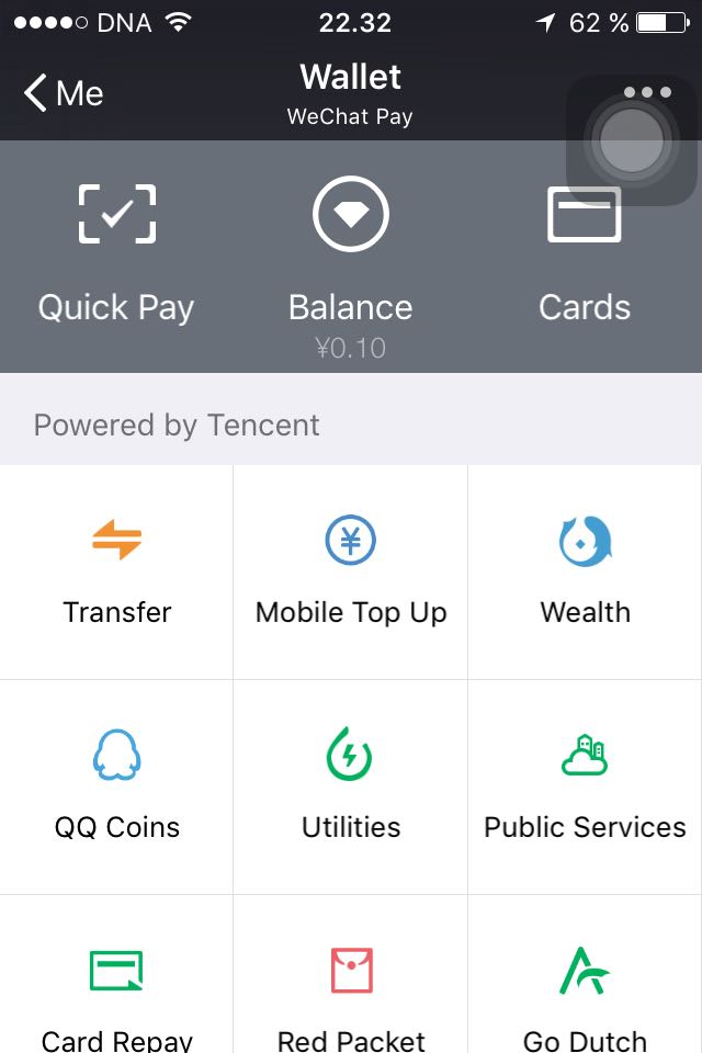 HELP! Where's my WeChat Wallet?